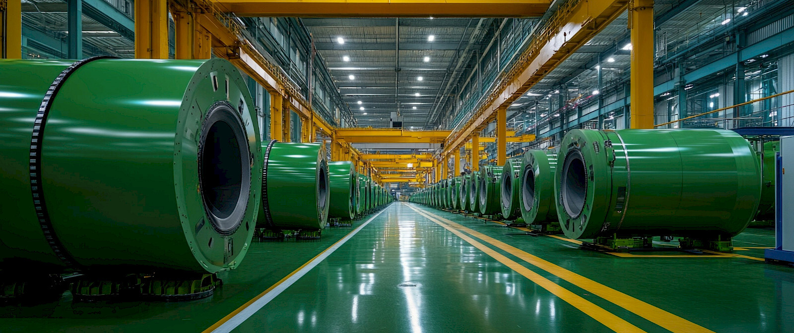 Optimizing transport for heavy machinery in the industrial sector